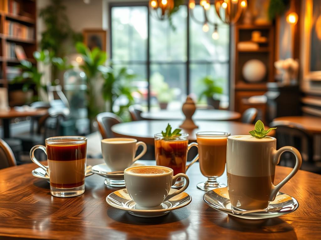 Kaffee Tee Kombination